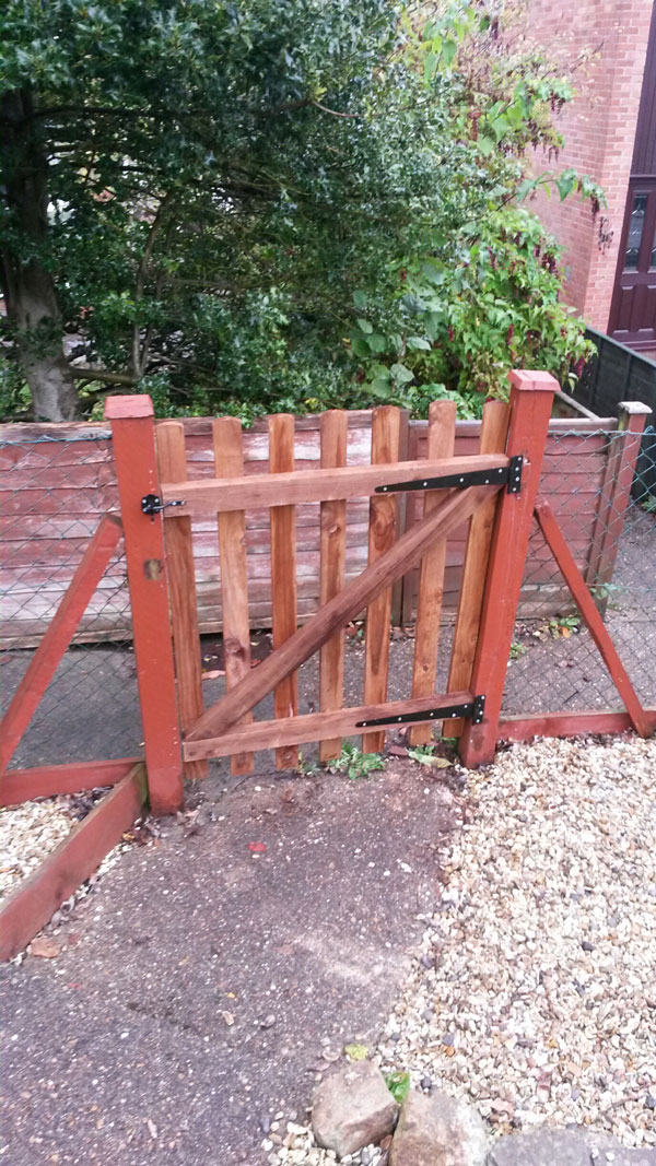 Small Gate Replacement - BigSul Garden and Maintenance Services